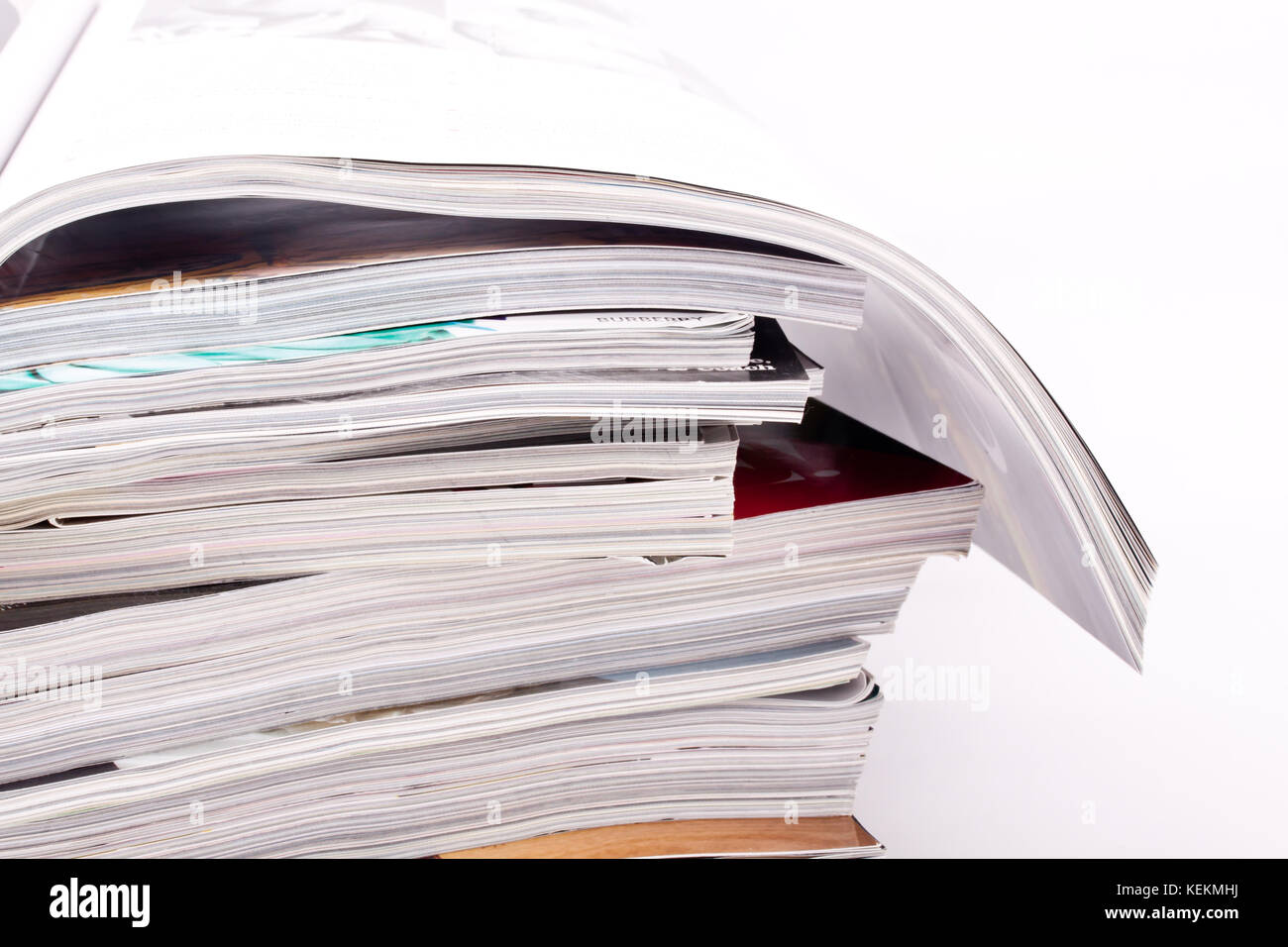 stack of magazines Stock Photo - Alamy