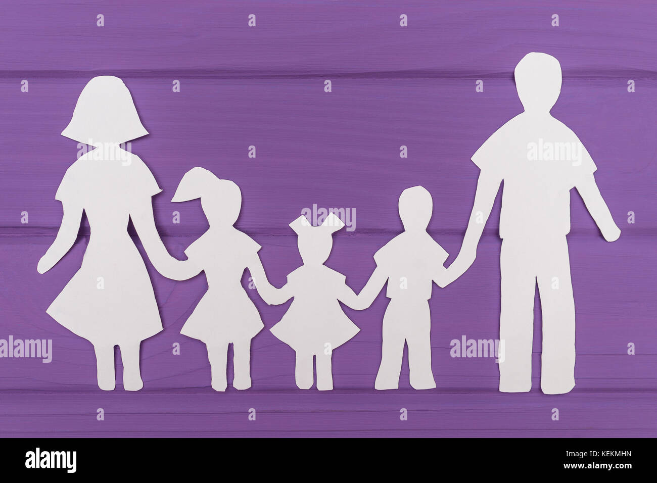 Paper Cut Out Family Stock Photos & Paper Cut Out Family Stock Images ...