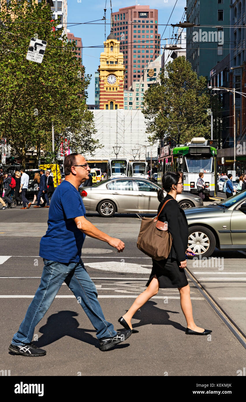 Urban city pedestrian crossing hi-res stock photography and images - Alamy