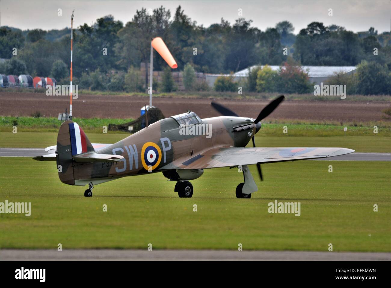 Hawker hurricane duxford hi-res stock photography and images - Alamy