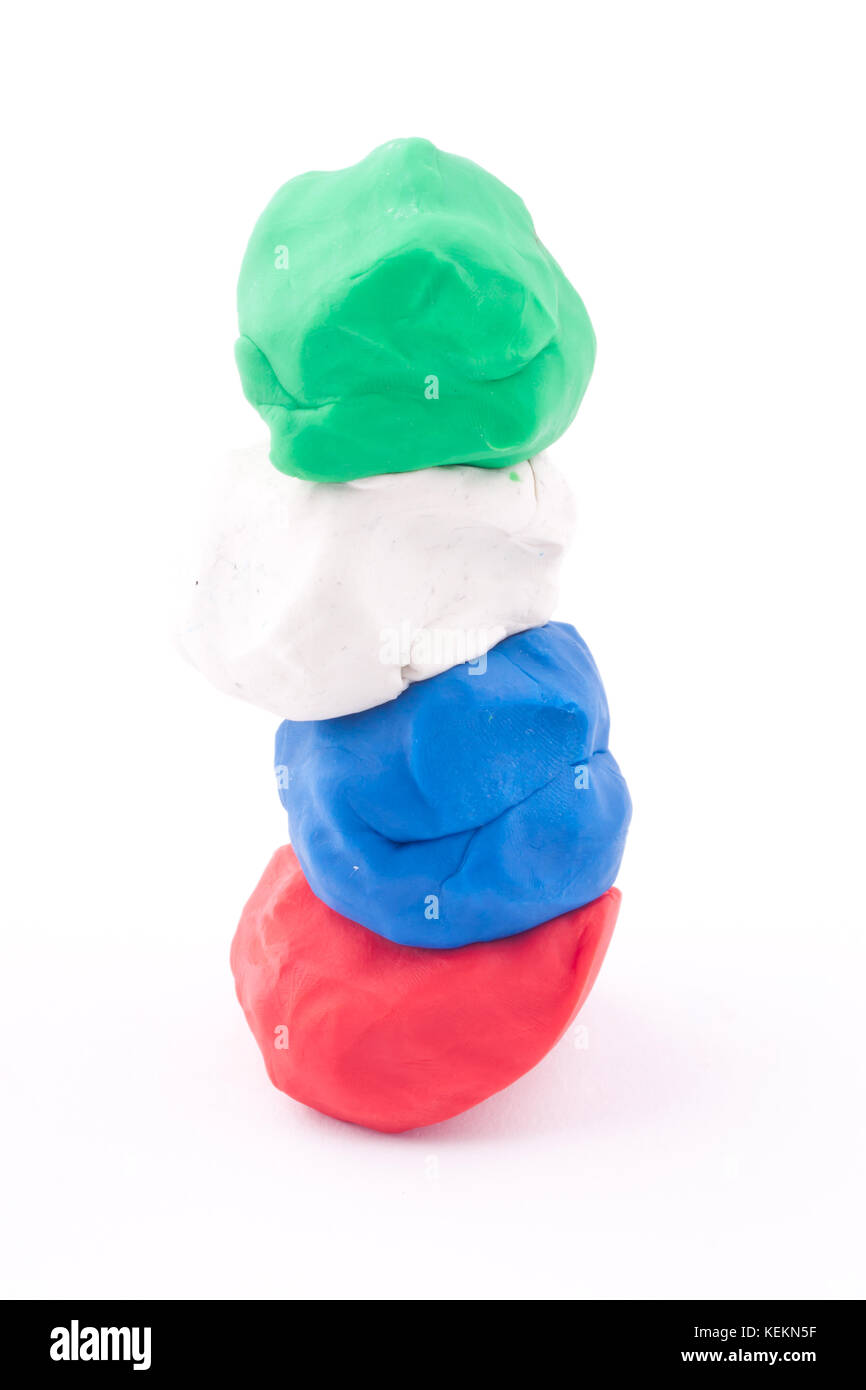 Plasticine play dough clay Cut Out Stock Images & Pictures - Alamy