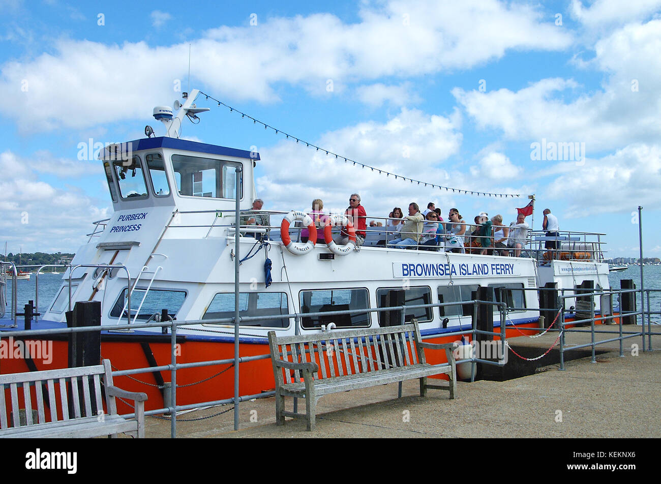Ferry to brownsea island hi-res stock photography and images - Alamy