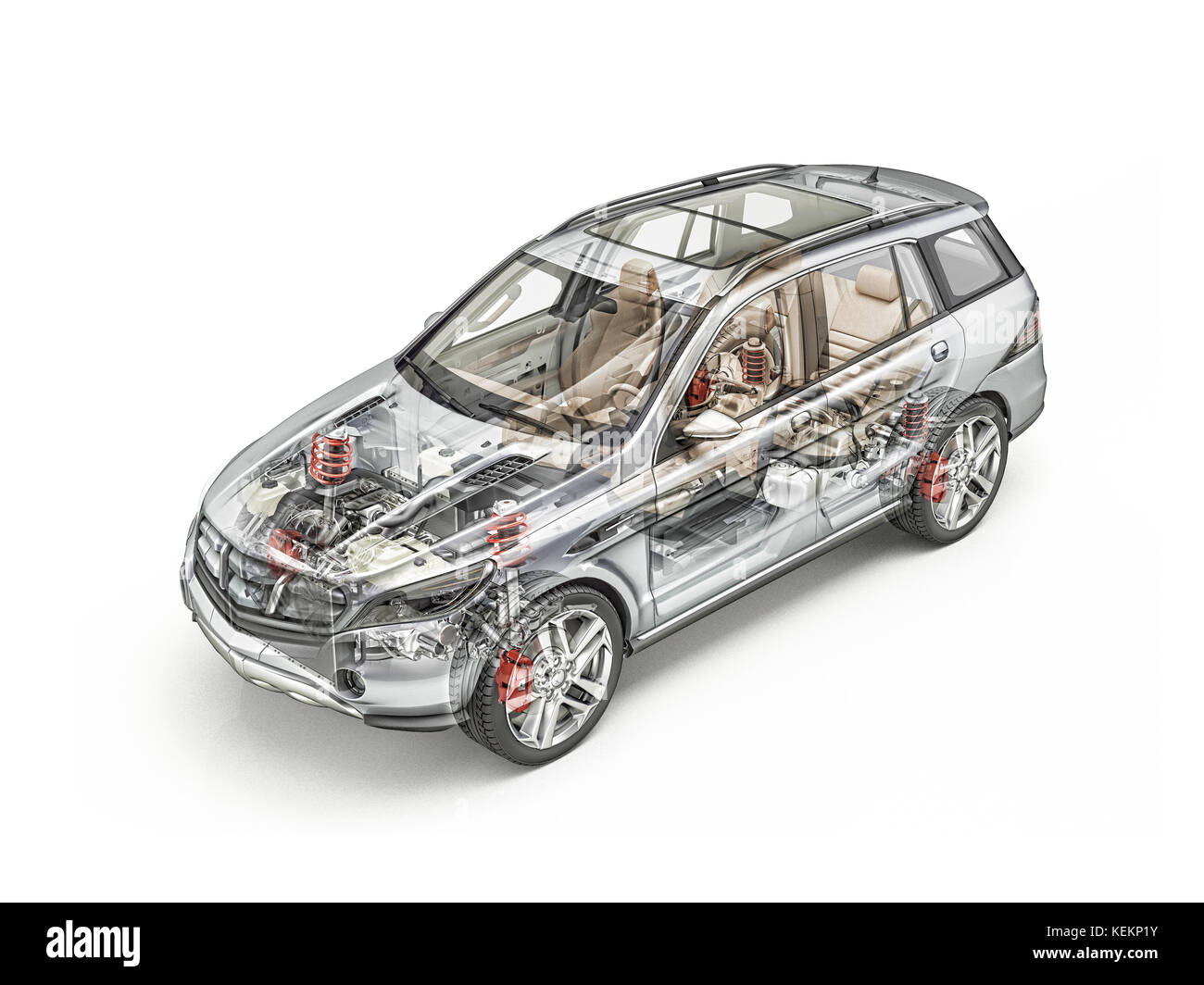 Car cross section hi-res stock photography and images - Alamy