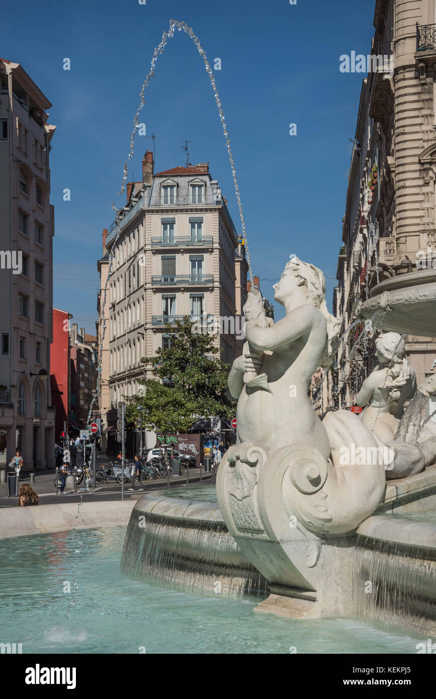 Lyon, Place des Jacobins Stock Photo - Alamy