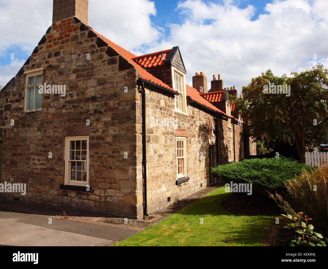 This cottage now a relic was the home of George Stephenson who invented ...