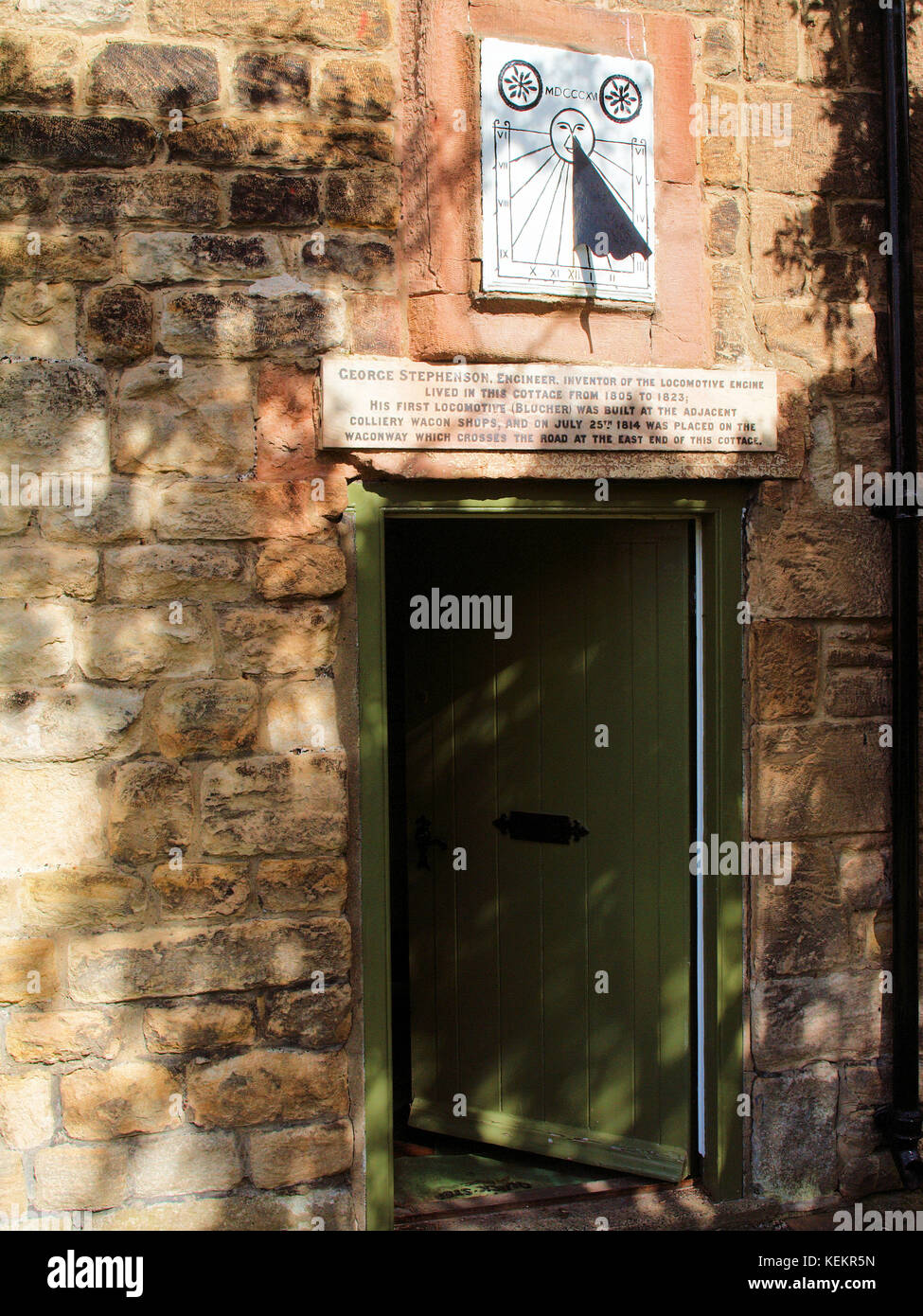 George stephenson cottage hi-res stock photography and images - Alamy