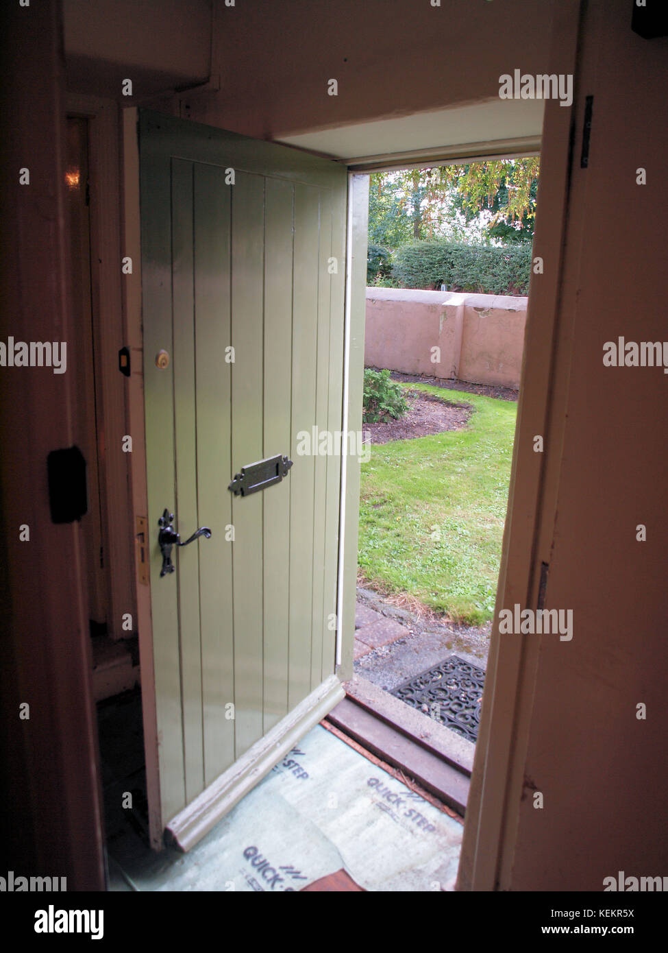 This cottage now a relic was the home of George Stephenson who invented ...
