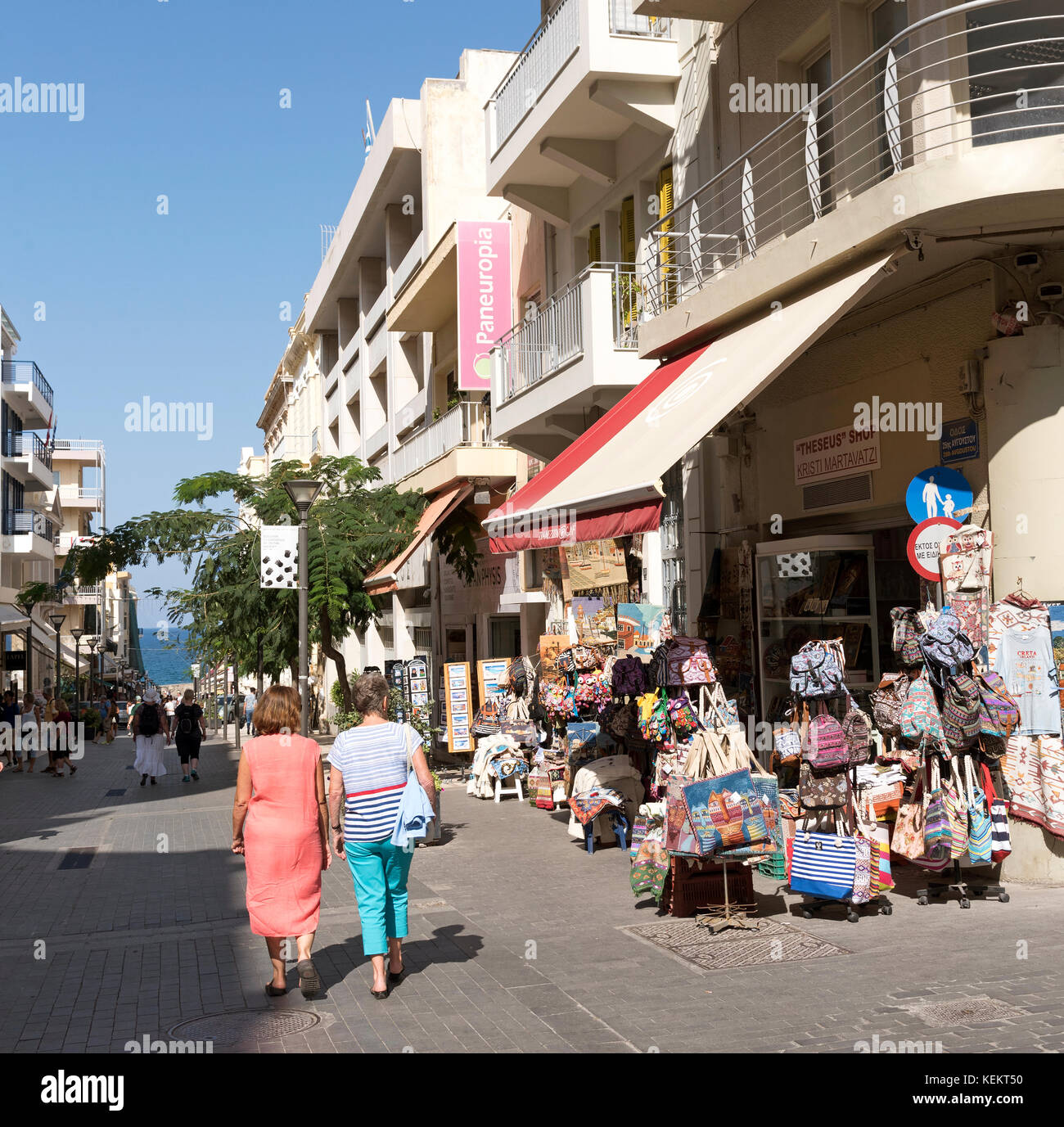 Heraklion crete shops hi-res stock photography and images - Alamy