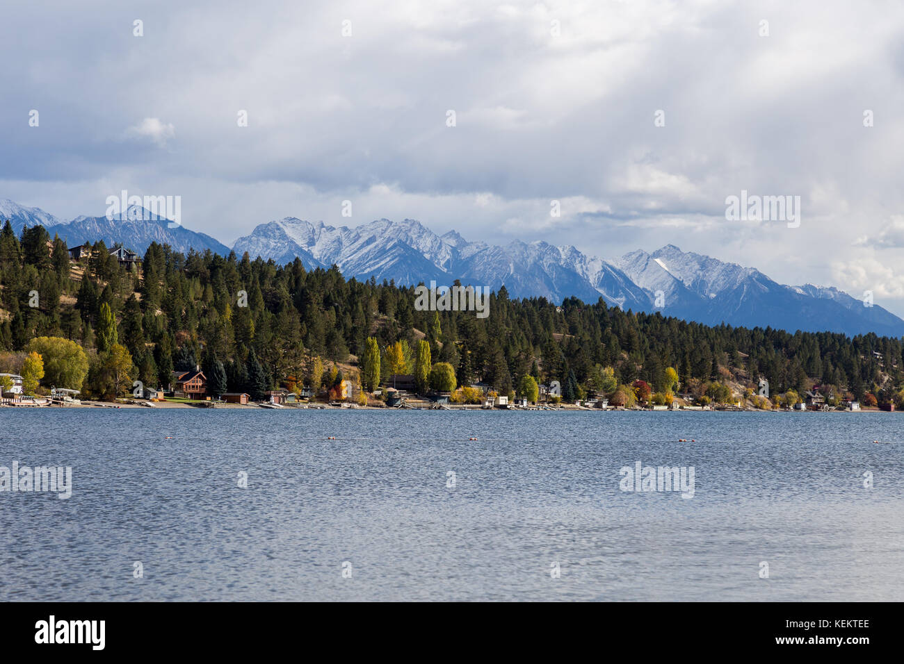 Town of Invermere as seen from Kinsmen Beach Stock Photo - Alamy