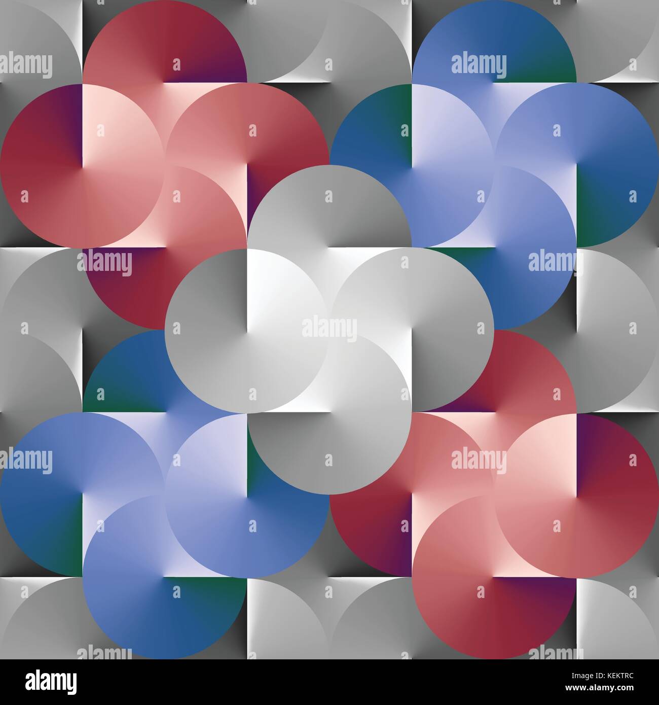 Geometric Spiral Gradient Pattern - Vector Illustration Stock Vector ...