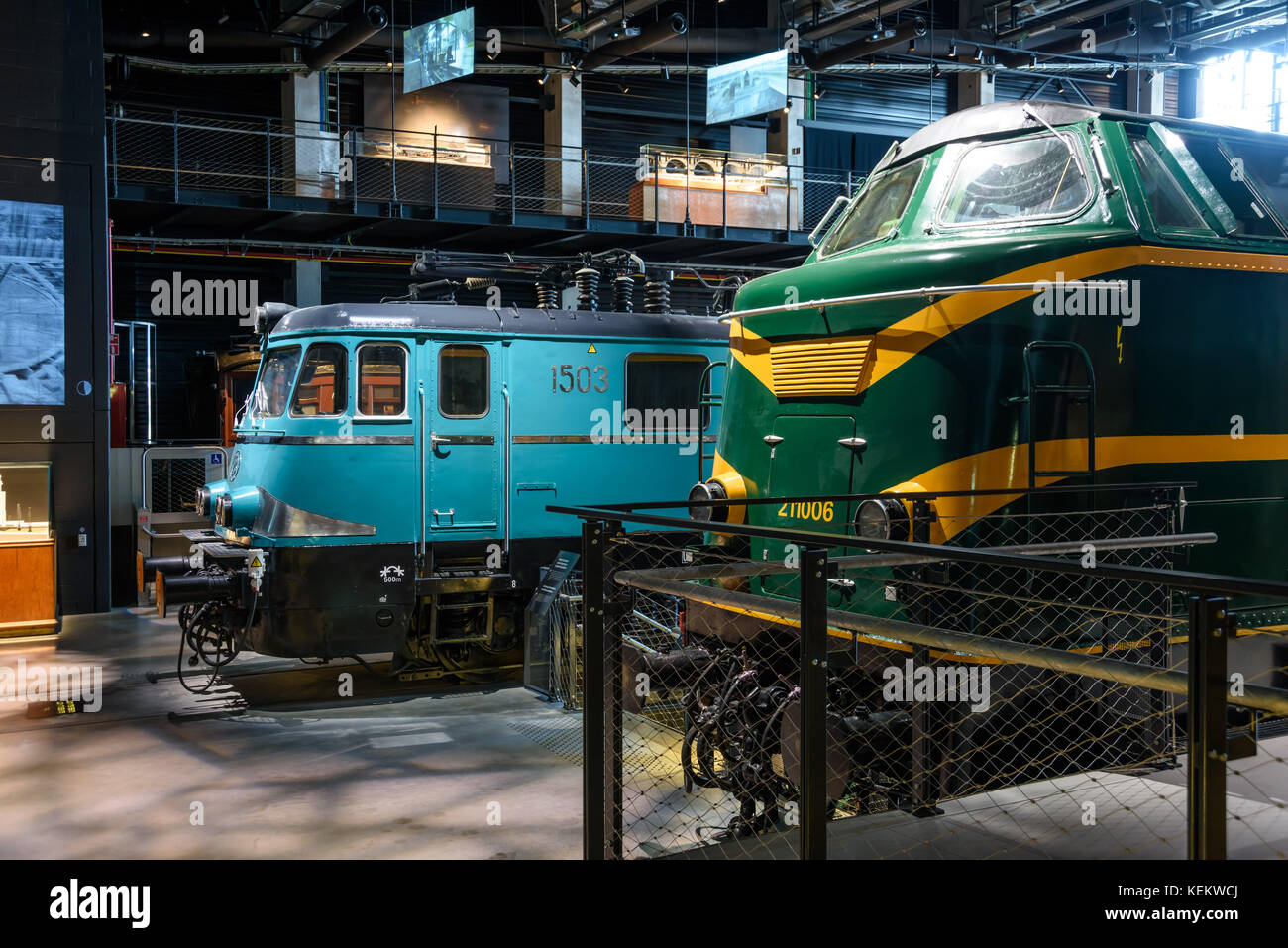 Brüssel, Eisenbahnmuseum Train World - Brussels, Train World Railway Museum Stock Photo - Alamy