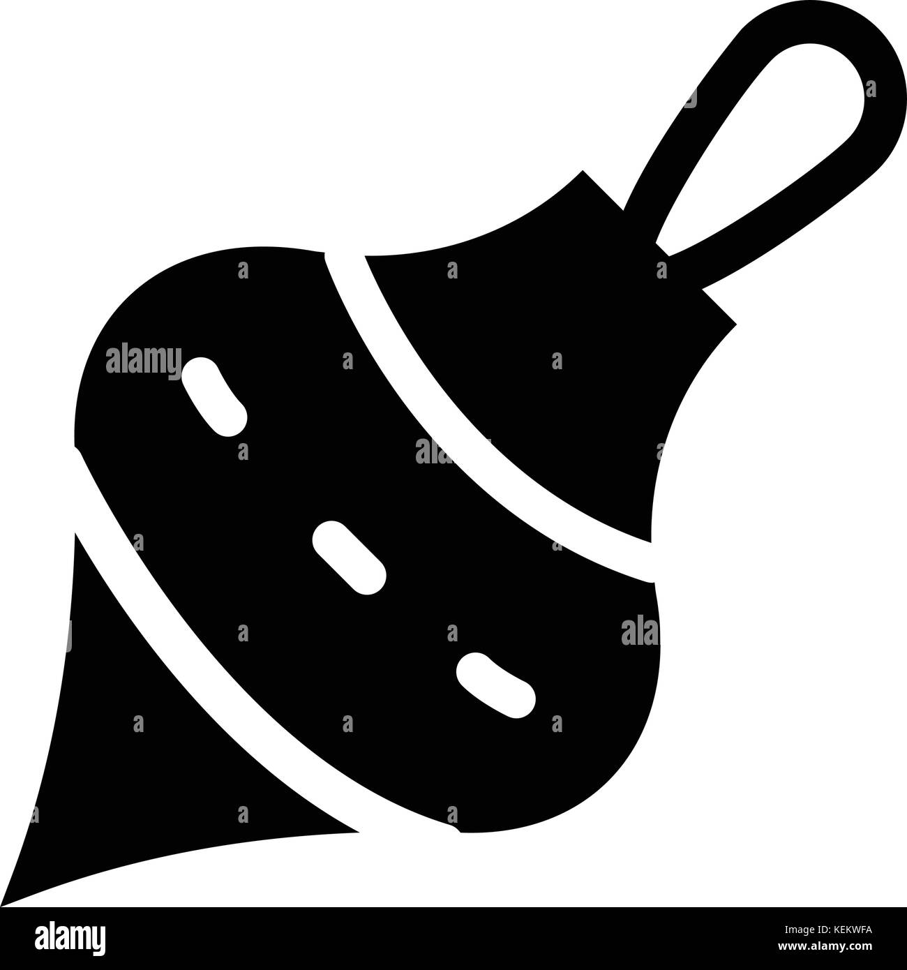 Christmas baubles on decoration Black and White Stock Photos & Images ...