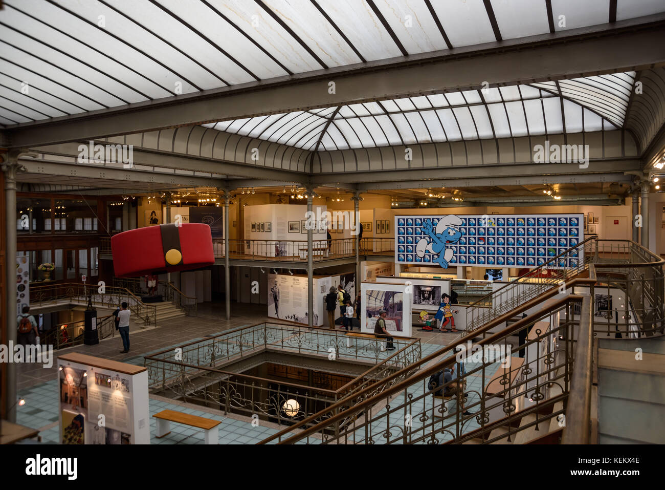 Brüssel, Belgisches Comic-Zentrum - Brussels, The Belgian Comic Strip ...