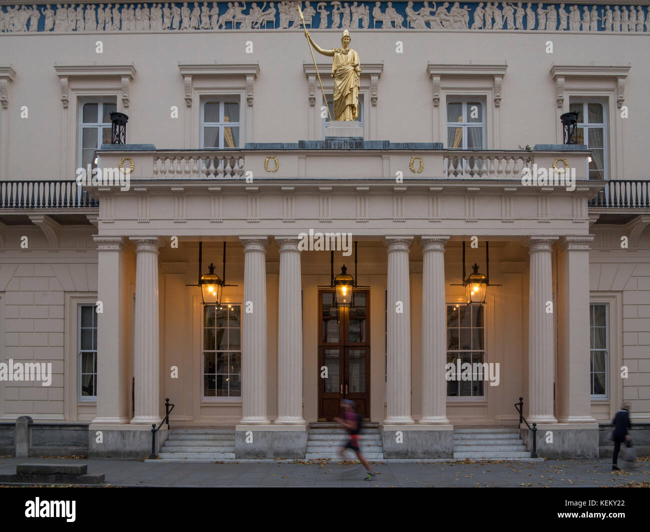 The Athenaeum Waterloo Place London England United Kingdom Europe Stock ...