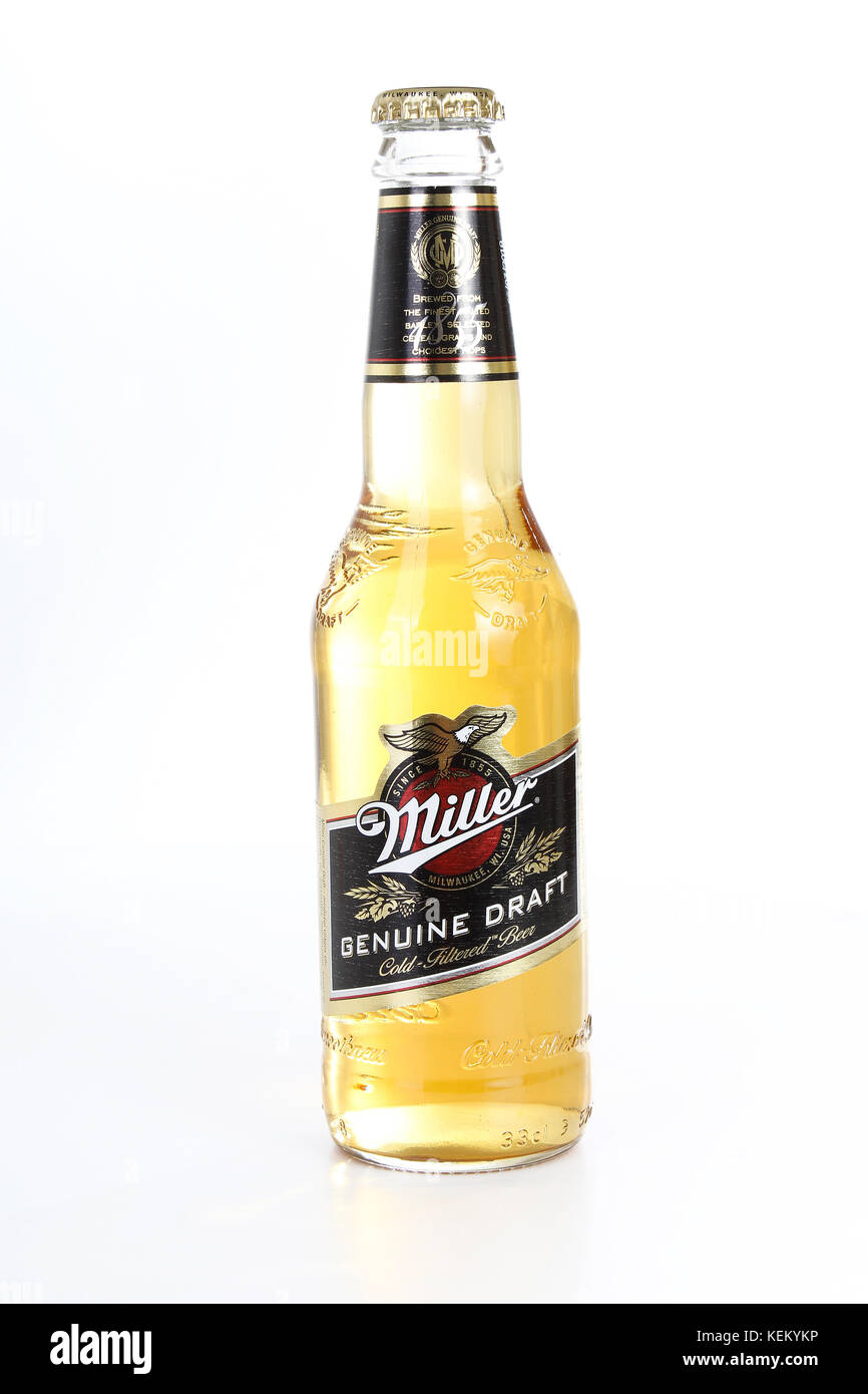 Miller beer hi-res stock photography and images - Alamy