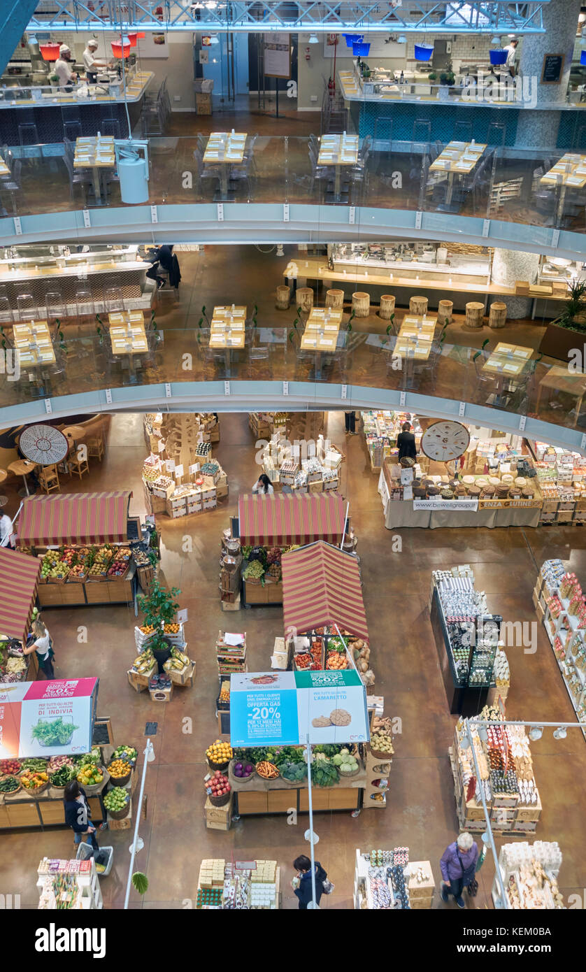 Eataly food store in Milano, Piazza 25 Aprile, Italy Stock Photo - Alamy