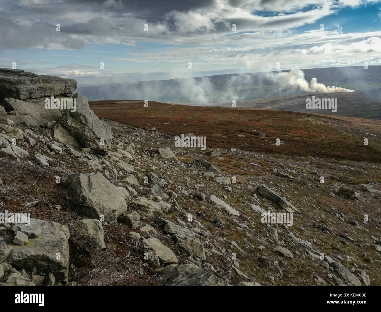 Crag Willas and the Surrender Bridge mines above Surrender Bridge ...
