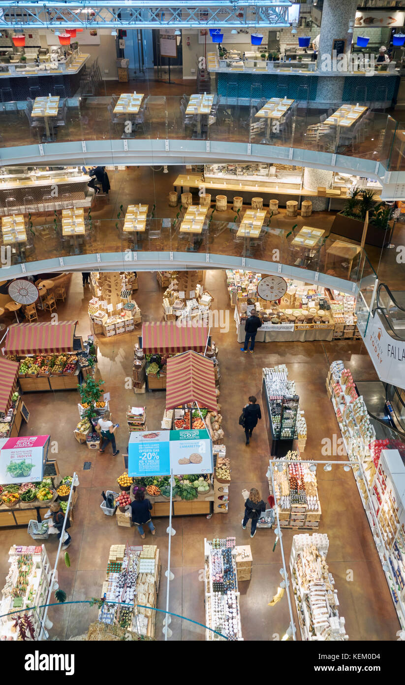 Eataly Milan Restaurant Italy High Resolution Stock Photography and ...