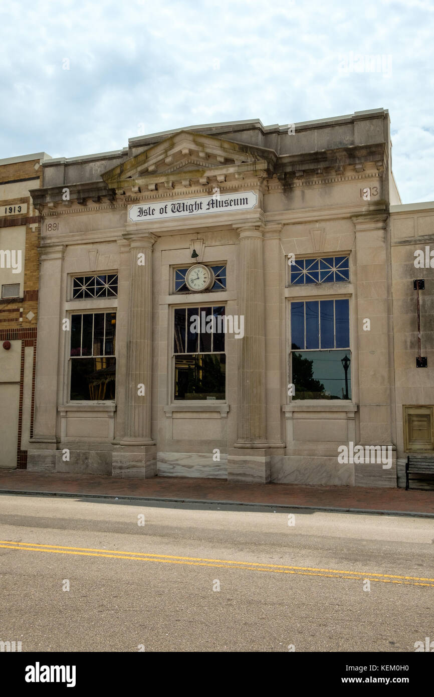 Isle of Wight County Museum, 103 Main Street, Smithfield, Virginia ...