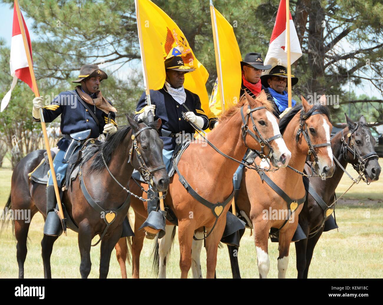 Union army buffalo soldier hi-res stock photography and images - Alamy