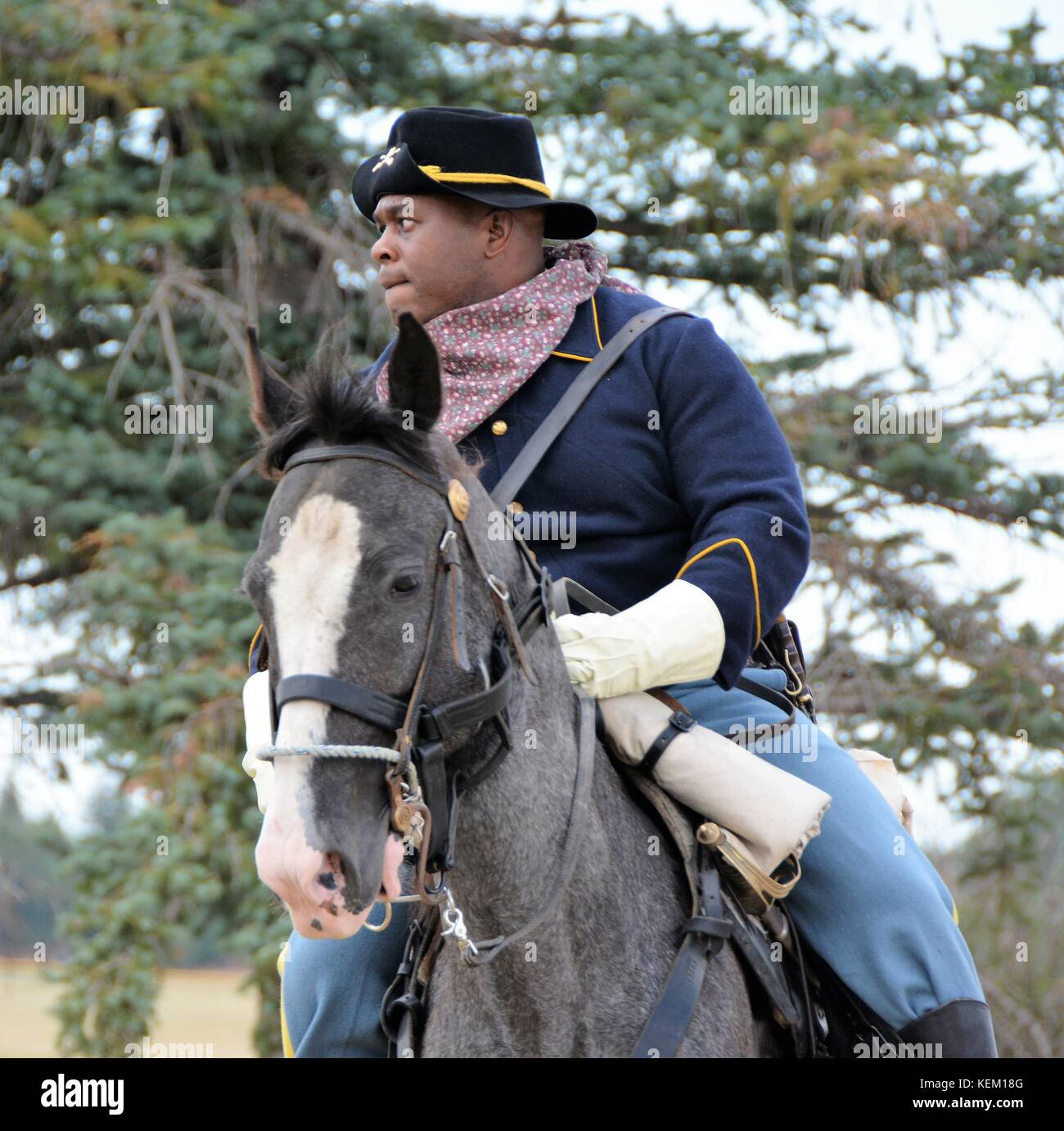 Buffalo soldiers riders hi-res stock photography and images - Alamy
