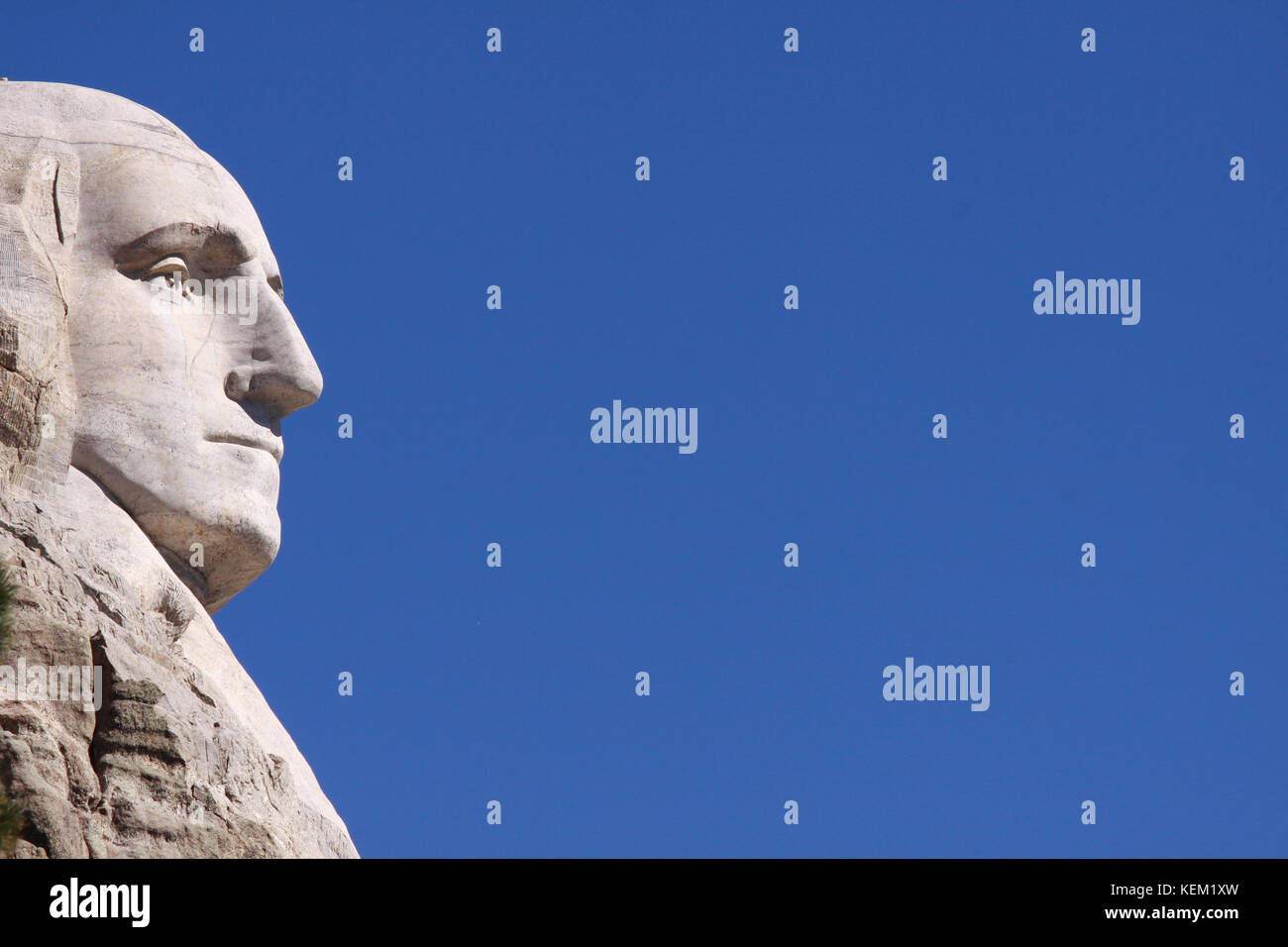 George washington face hi-res stock photography and images - Alamy