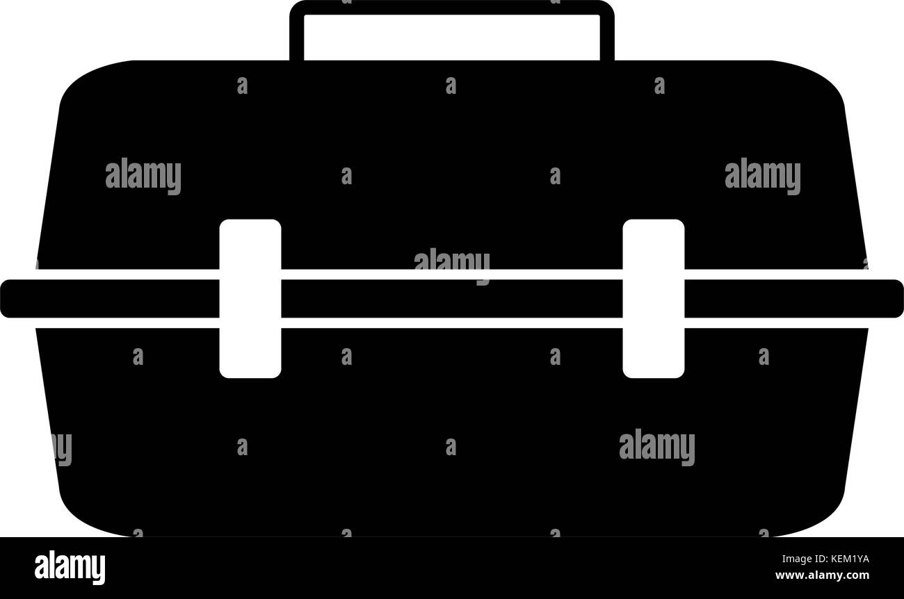 tool box on white background Stock Vector Image & Art - Alamy