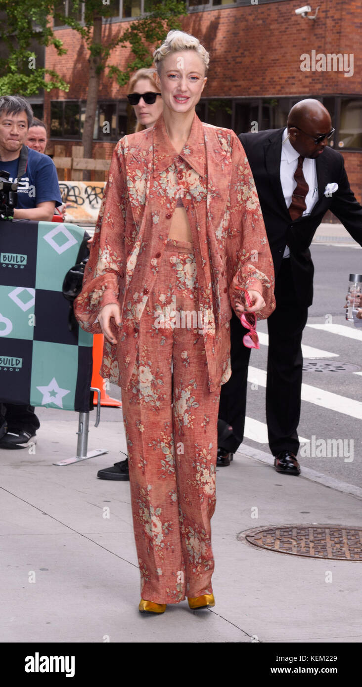 Celebrities at the AOL Building in New York Featuring: Andrea ...