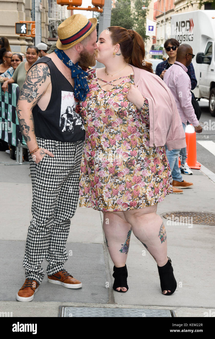 Celebrities at the AOL Building in New York Featuring: Nick Holliday ...