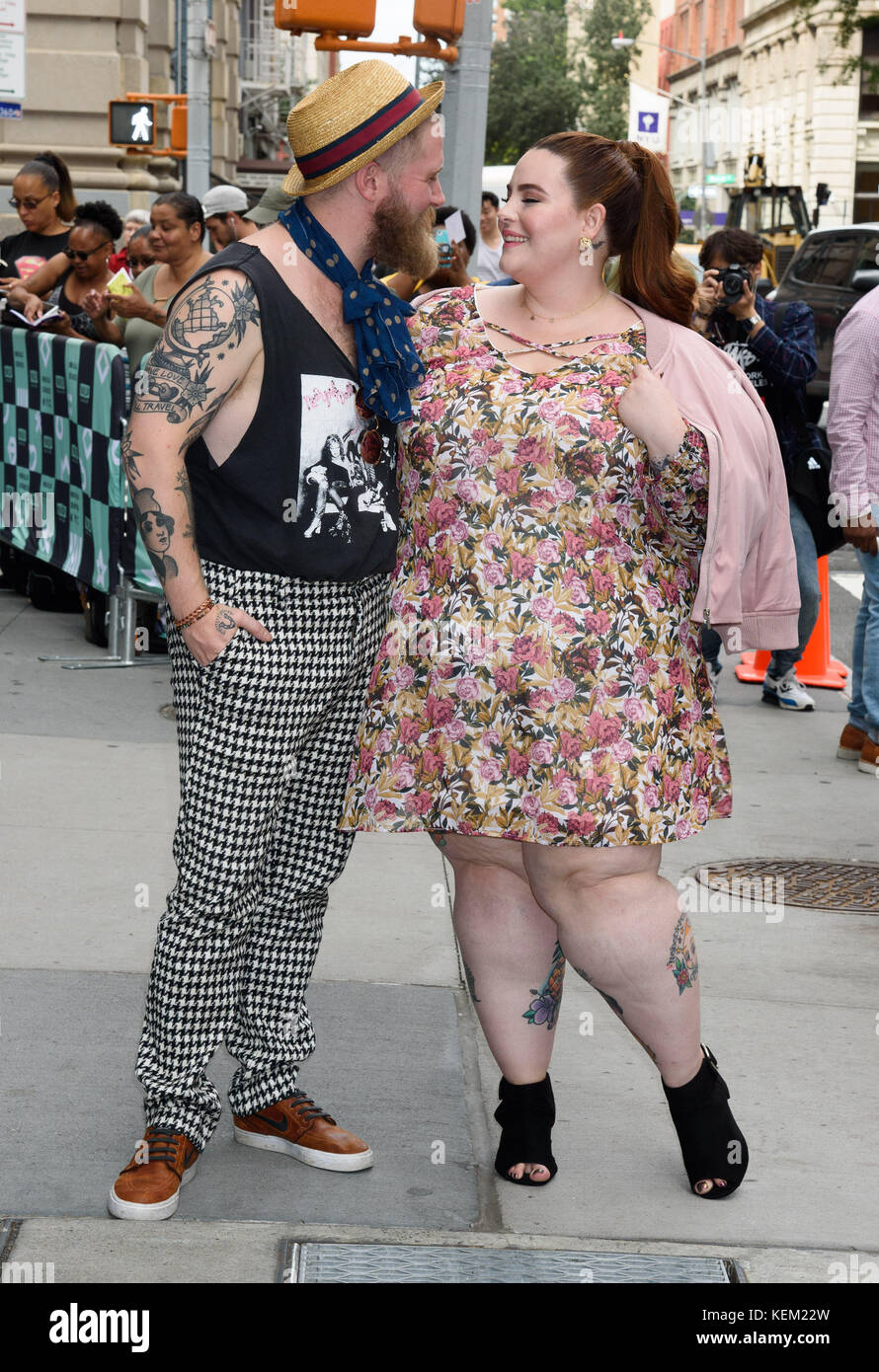 Celebrities at the AOL Building in New York Featuring: Nick Holliday ...