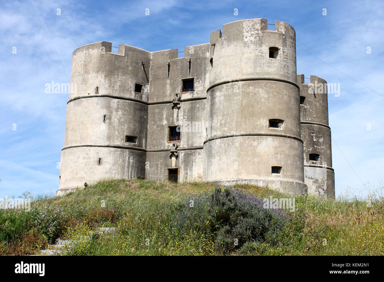 The Castle of Evoramonte, a Portuguese castle in the civil parish of ...
