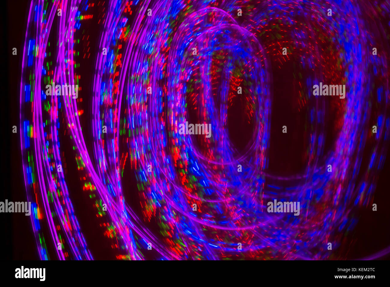 multicolored abstract lights motion blur background Stock Photo - Alamy