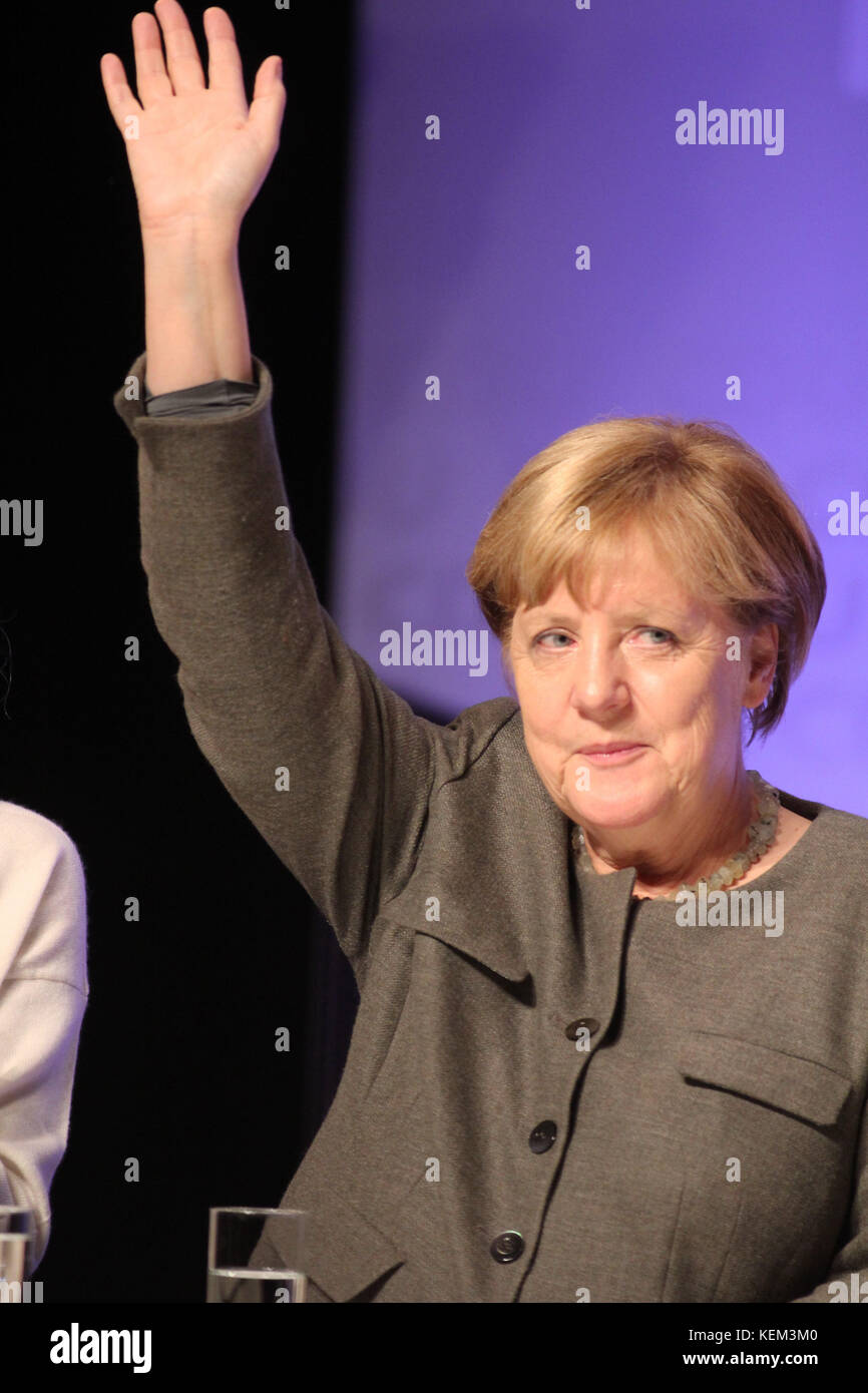 Angela Merkel in Hamburg, Fischauktionshalle, 20.09.2017 Featuring ...