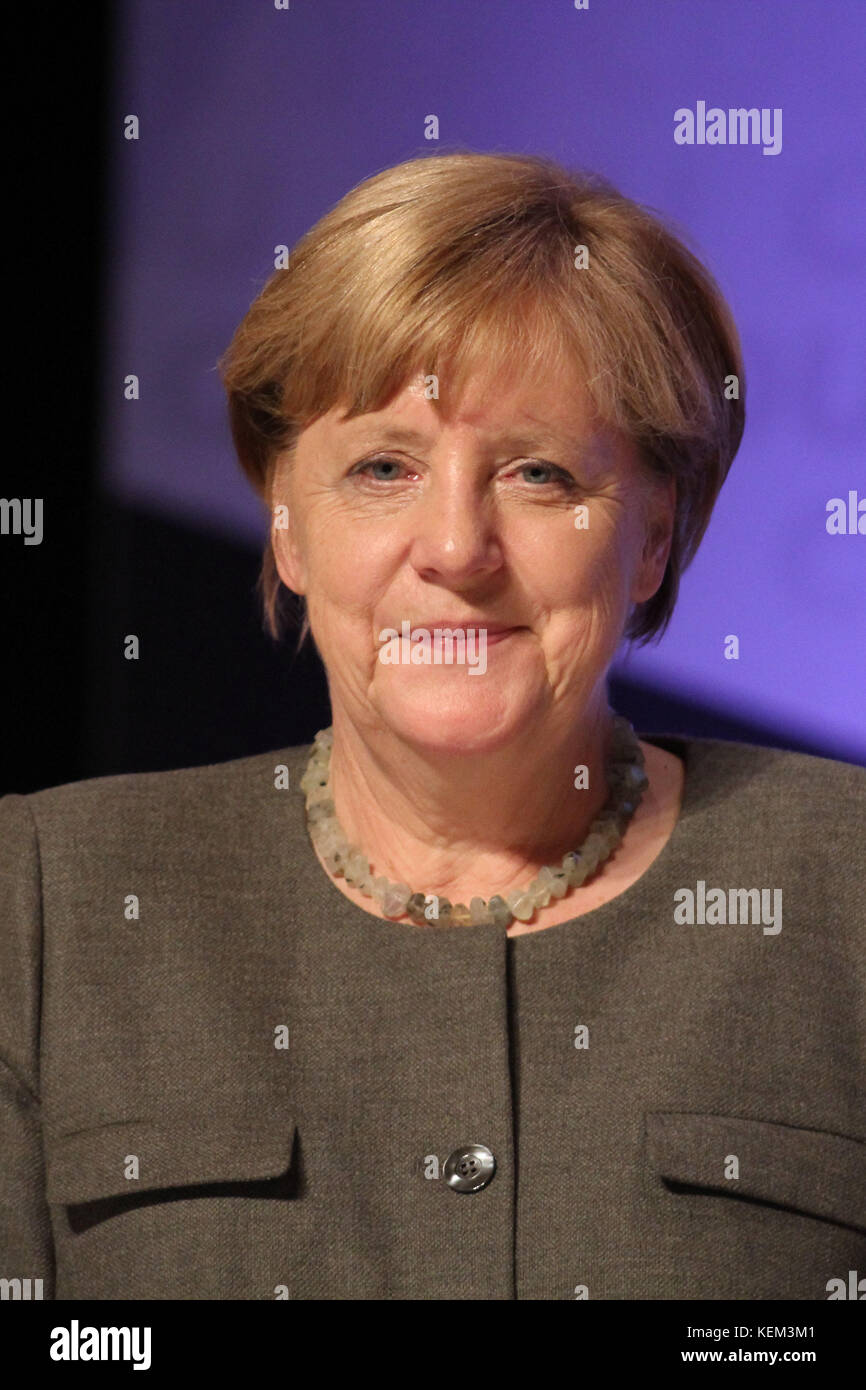Angela Merkel in Hamburg, Fischauktionshalle, 20.09.2017 Featuring ...