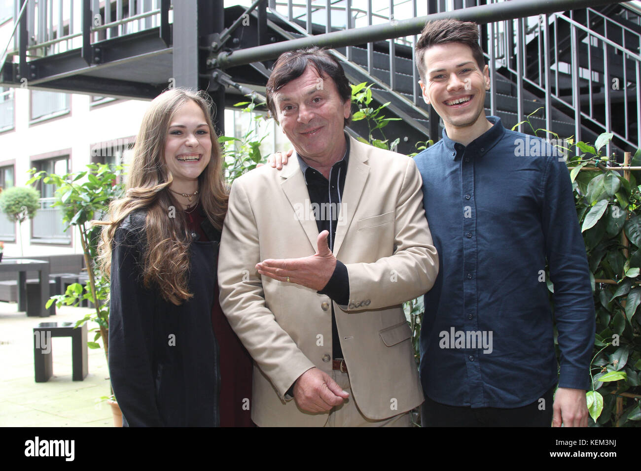 Press conference Drei Haselnuesse fuer Aschenbroedel in Hamburg ...