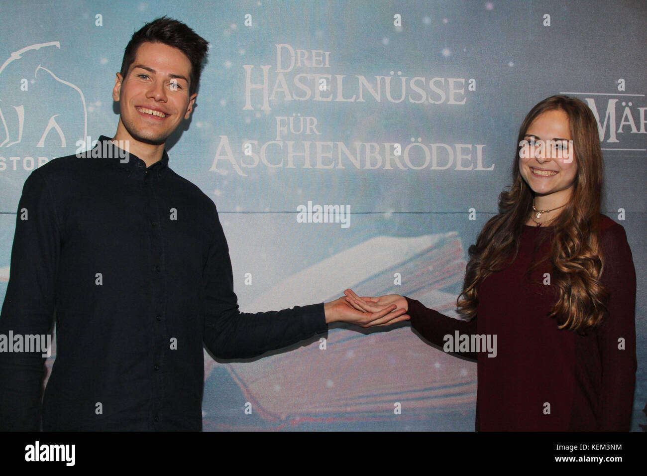 Press conference Drei Haselnuesse fuer Aschenbroedel in Hamburg ...