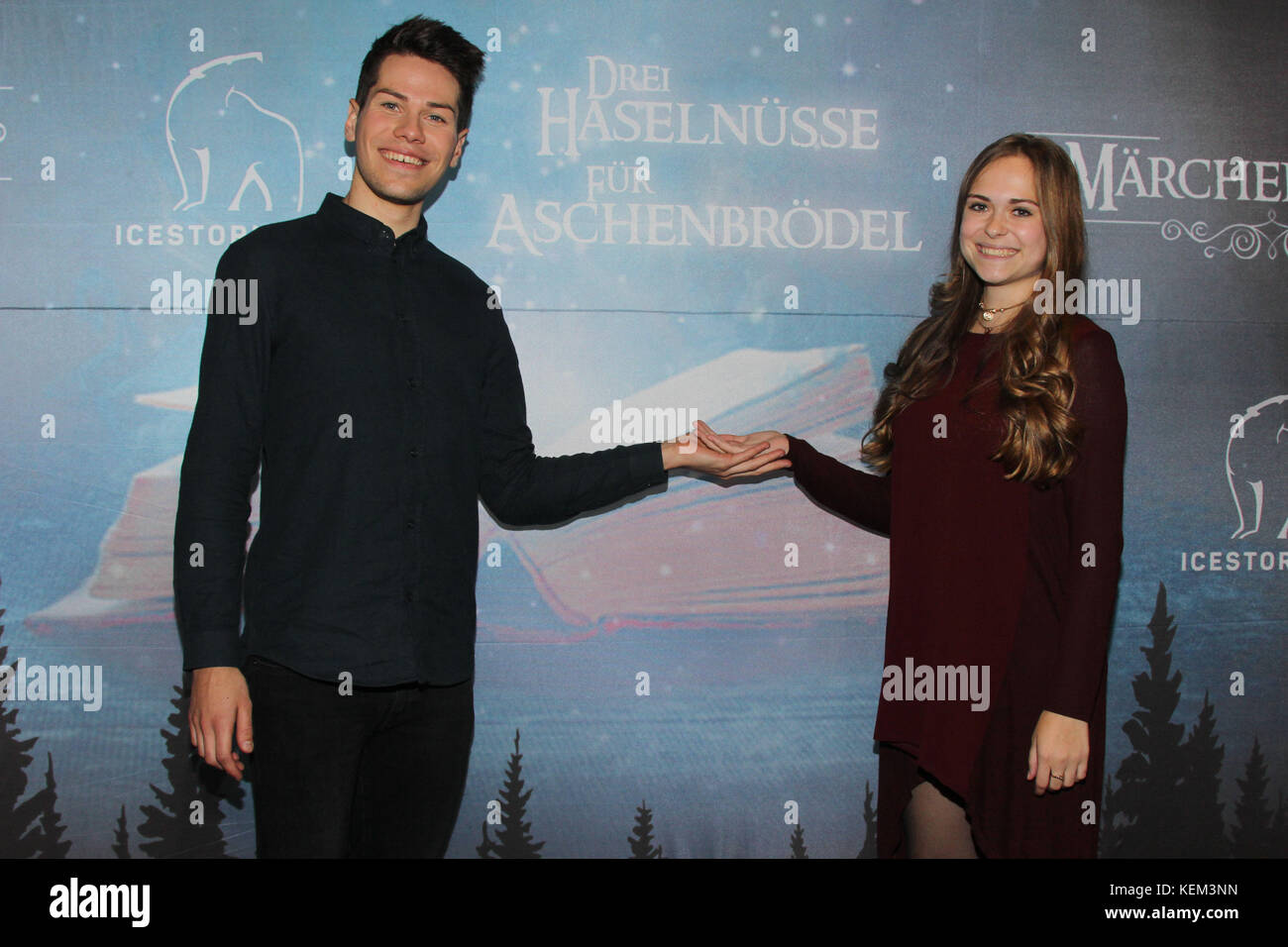Press conference Drei Haselnuesse fuer Aschenbroedel in Hamburg ...
