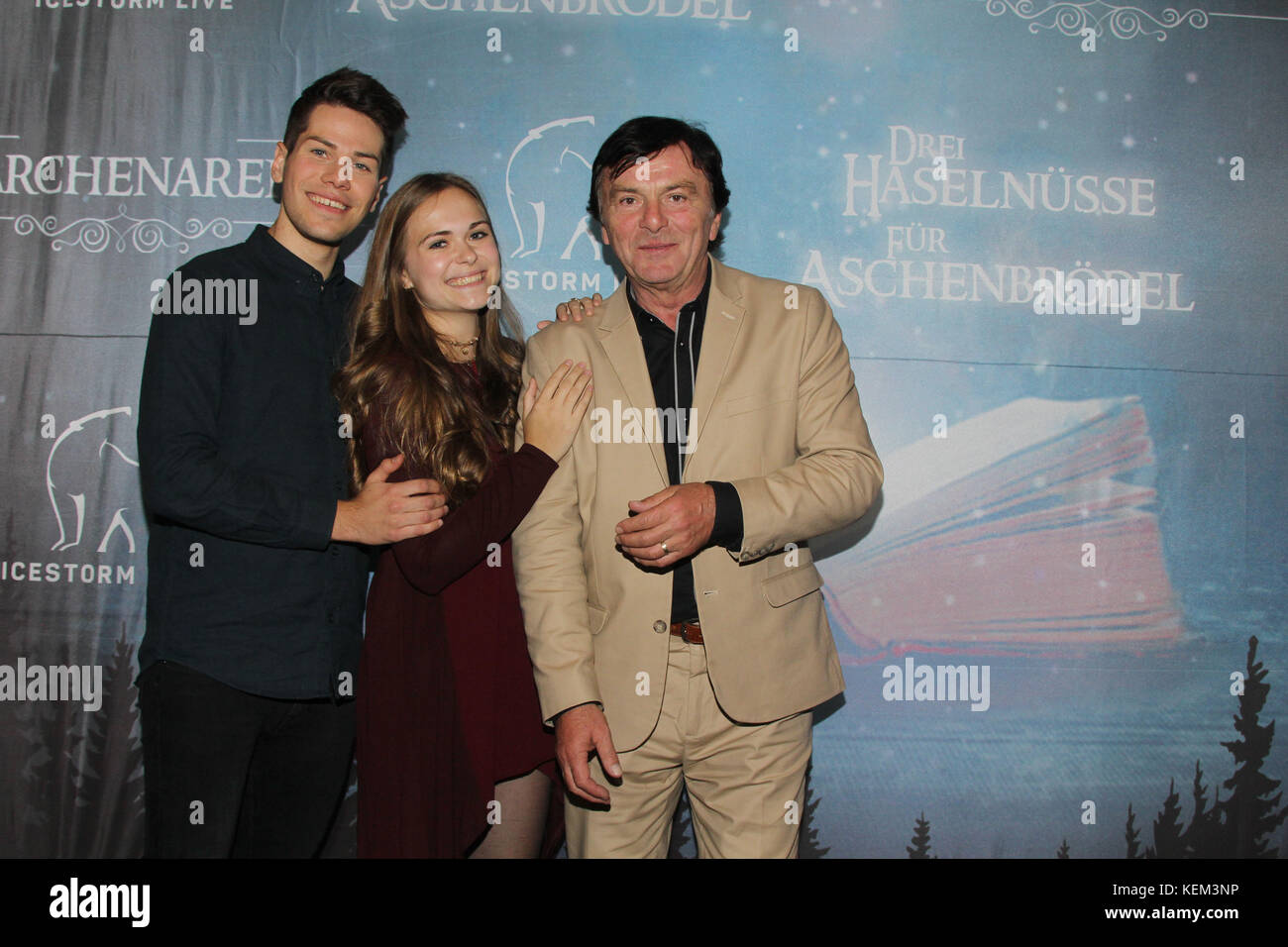 Press conference Drei Haselnuesse fuer Aschenbroedel in Hamburg ...