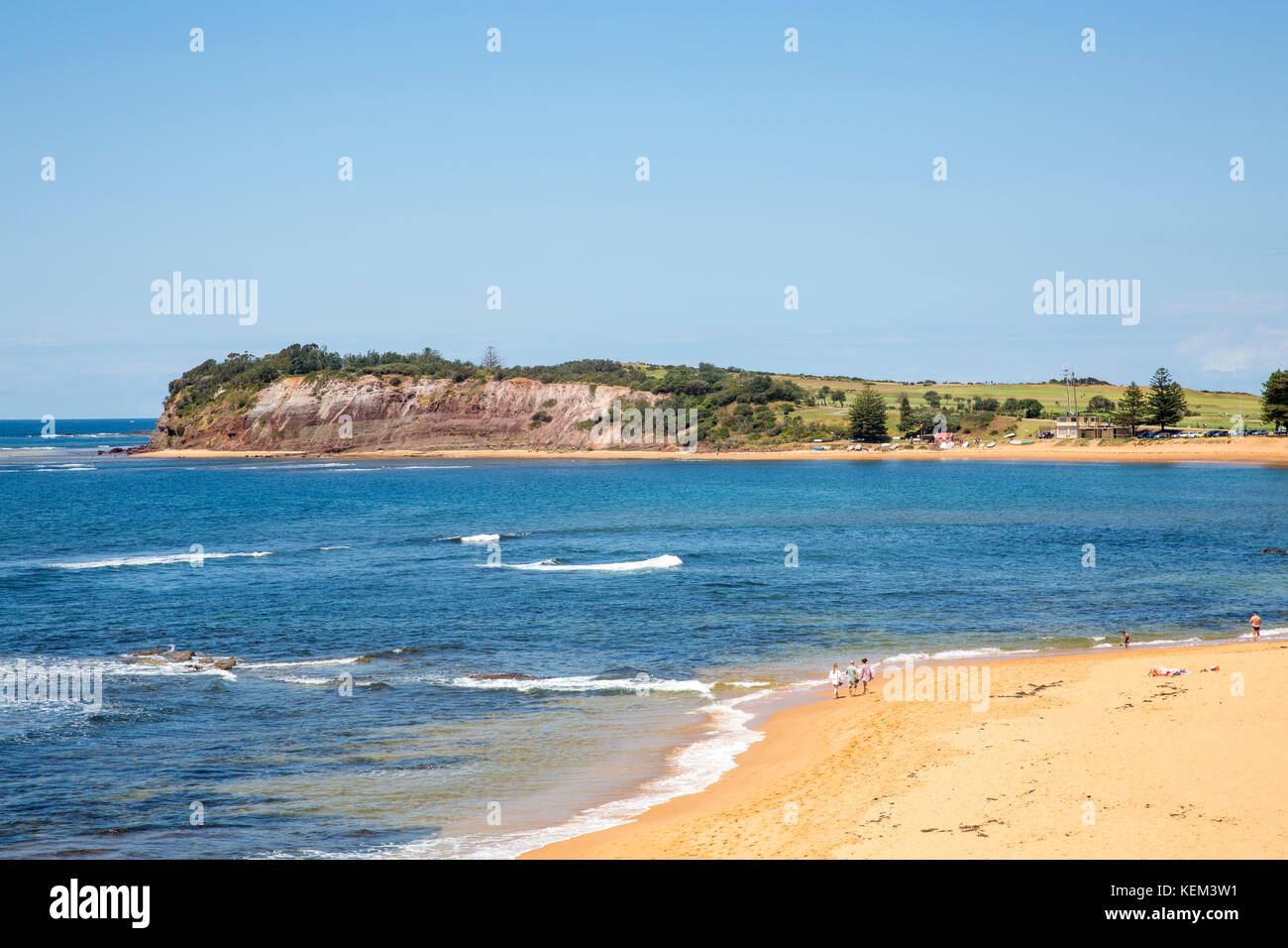 Collaroy beach and view south towards Long Reef acquatic reserve ...