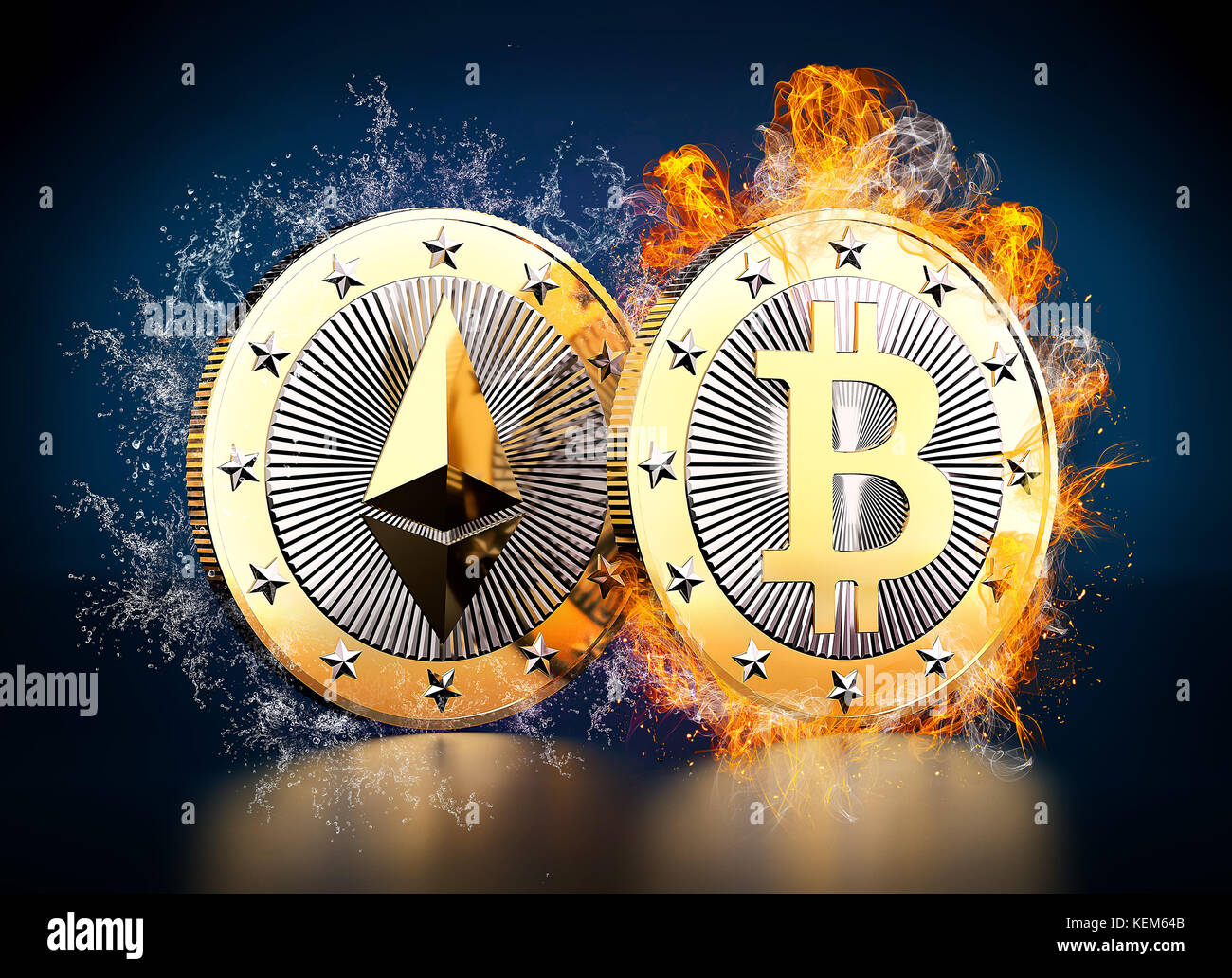 Fire burning 3d hi-res stock photography and images - Alamy