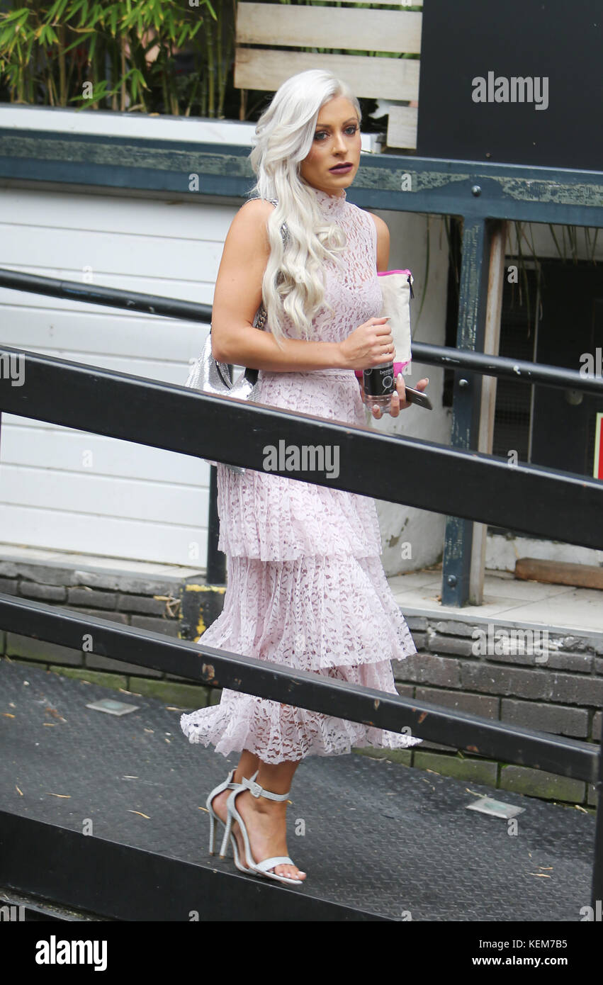 Simone Gately outside ITV Studios Featuring: Simone Gately Where ...