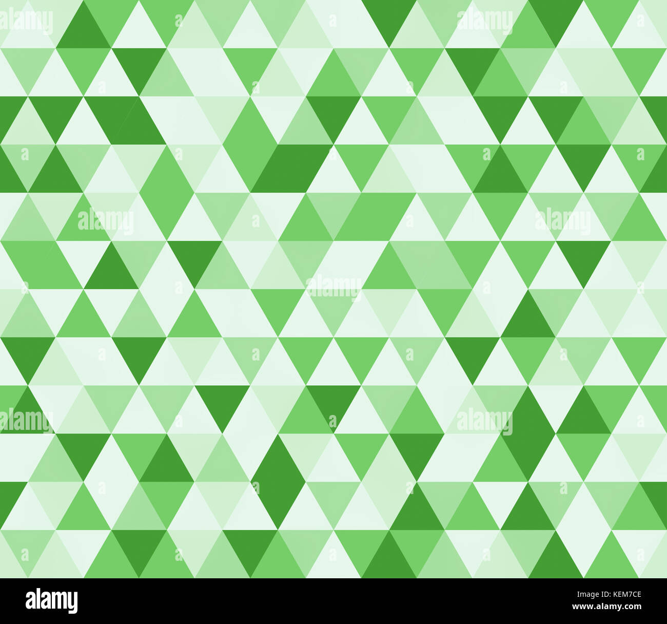 green color triangles seamless pattern Stock Photo - Alamy