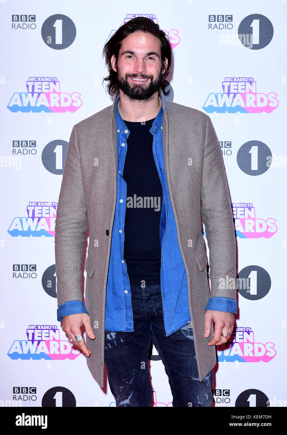Jamie Jewitt attending BBC Radio 1's Teen Awards, at the SSE Arena ...