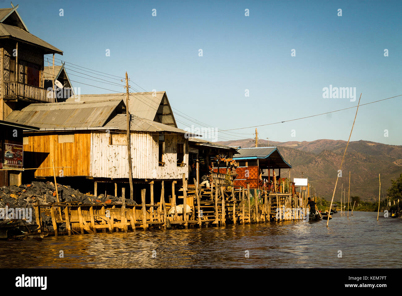 Inle lake burma countryside hi-res stock photography and images - Alamy