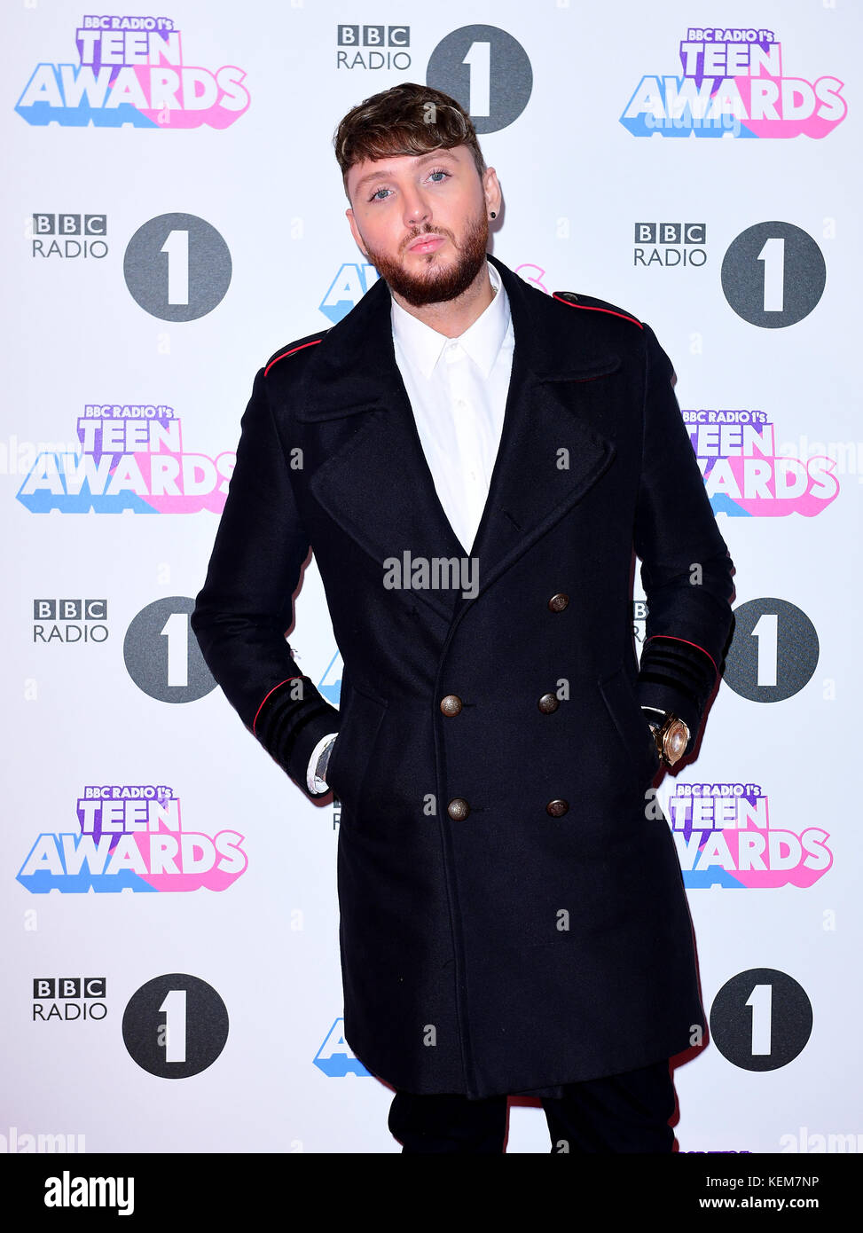 James Arthur attending BBC Radio 1's Teen Awards, at the SSE Arena ...