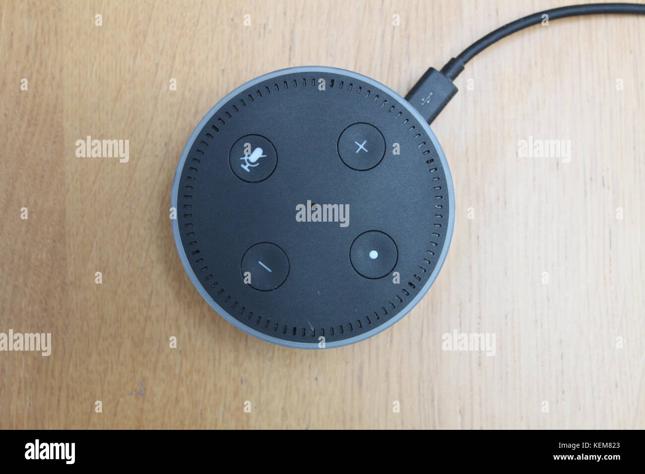 Alexa Echo Dot by Amazon Stock Photo - Alamy