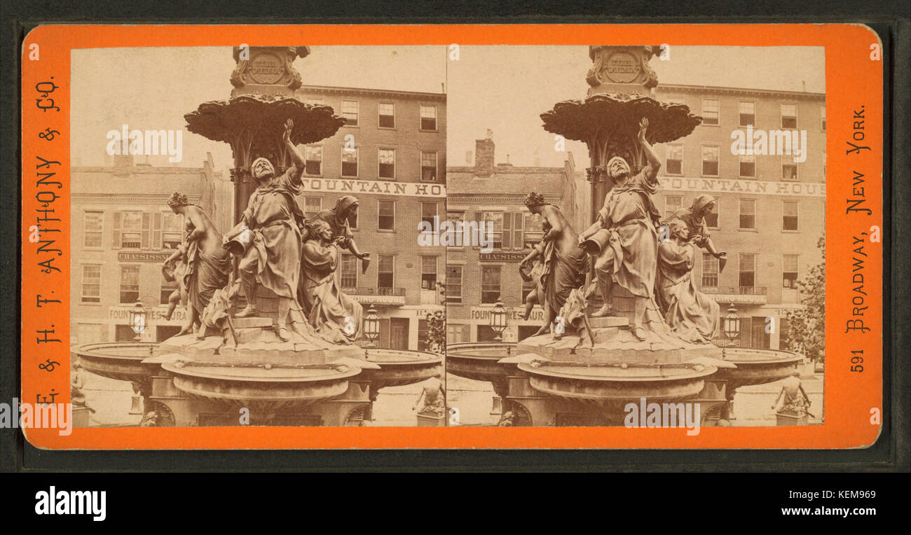 The Tyler Davidson fountain (group on north side), by E. & H.T. Anthony ...
