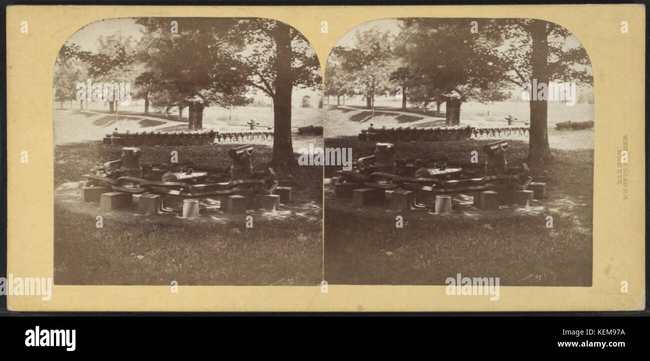 Trophy garden, West Point, by Deloss Barnum Stock Photo - Alamy