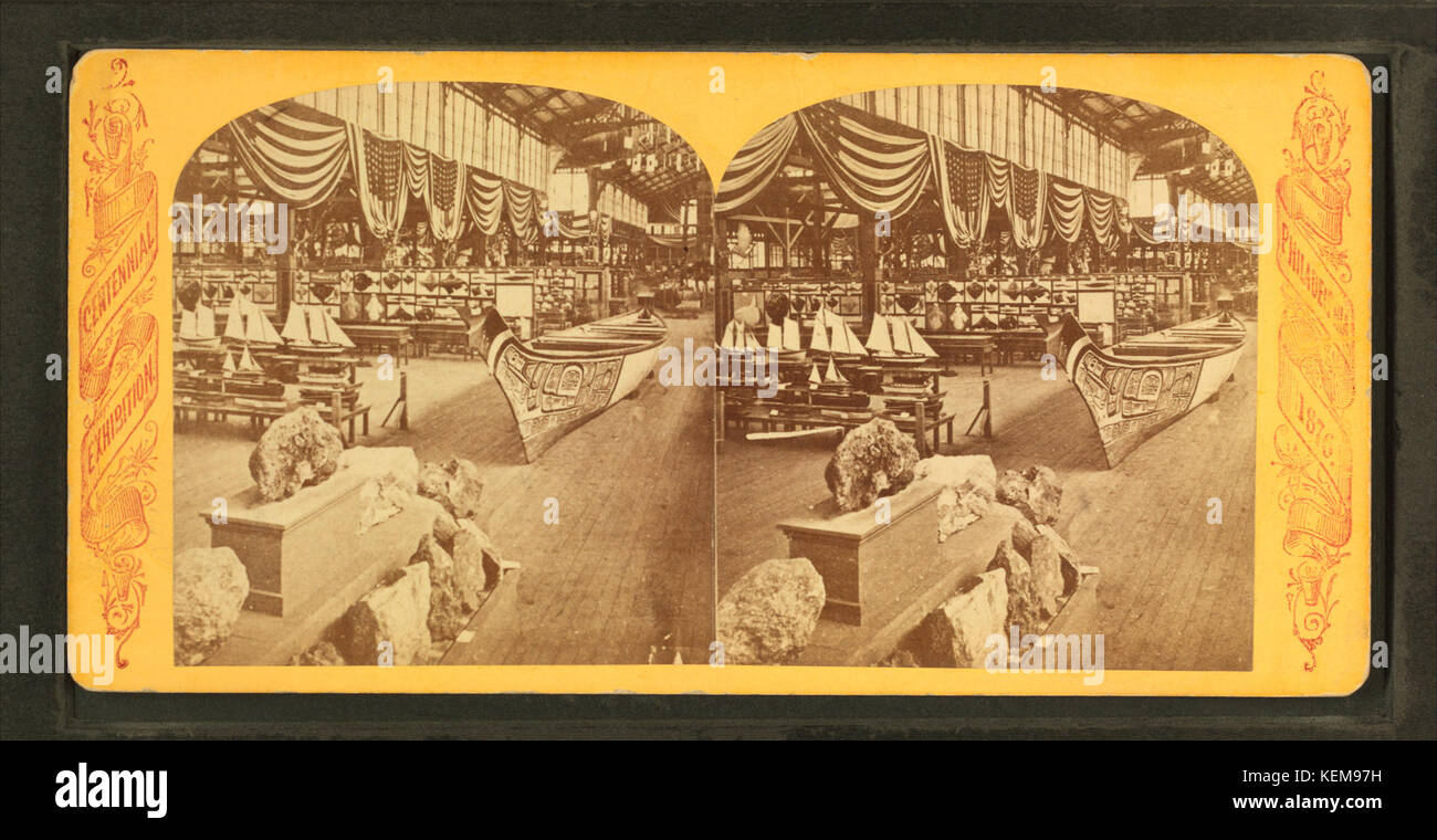 U.S. Government building, interior, from Robert N. Dennis collection of ...