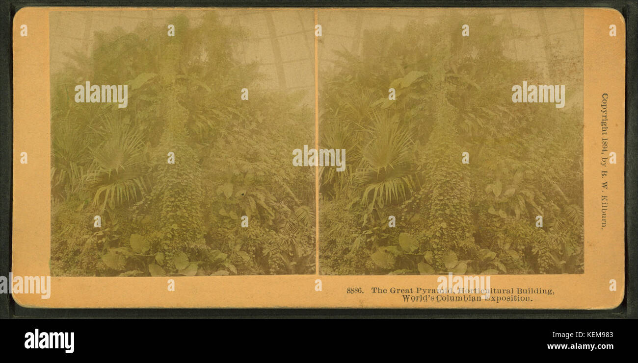 The great pyramide, Horticultural building, World's Columbian ...